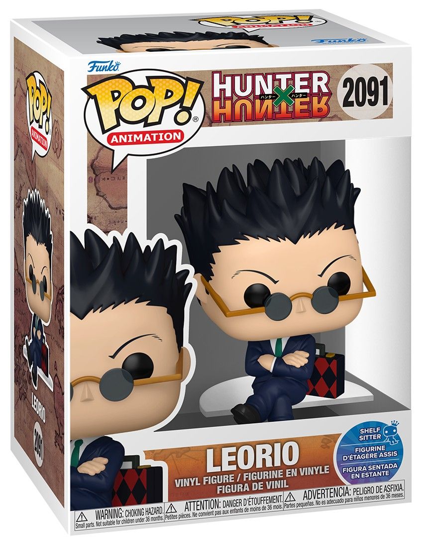 Фигура Funko POP! Animation: Hunter X Hunter - Leorio (Shelf Sitter ...