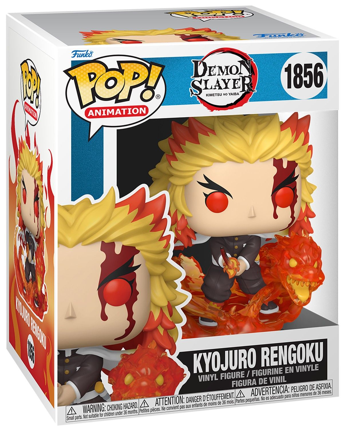 Фигура Funko POP! Animation: Demon Slayer - Kyojuro Rengoku (9th Form ...