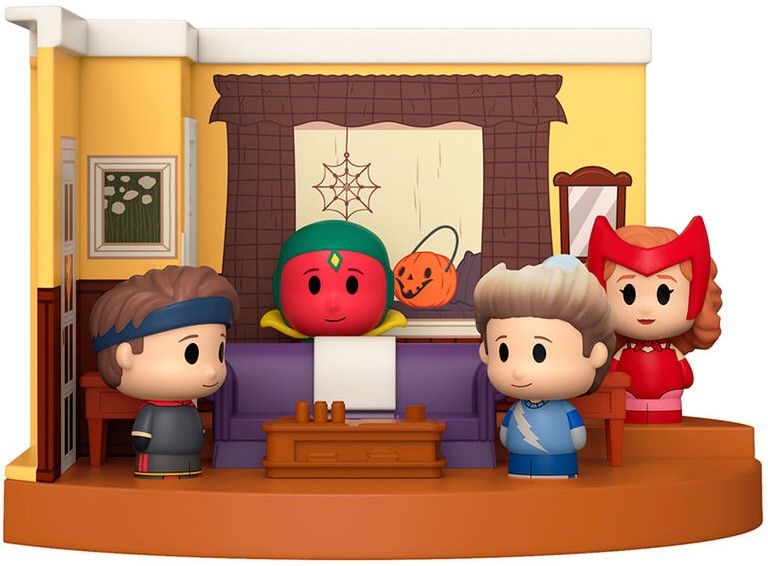 Фигура Funko POP! Mini Moments: WandaVision - 2000s Wanda & Vision with ...