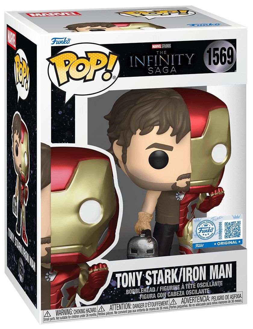 Фигура Funko POP! Marvel: The Infinity Saga - Tony Stark/Iron Man ...