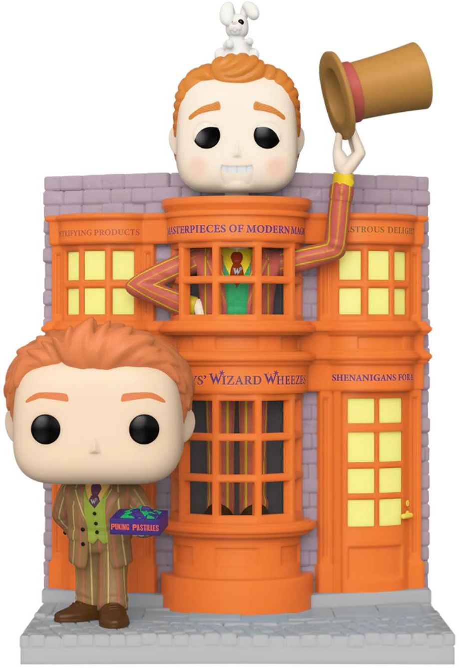 Фигура Funko POP! Deluxe: Harry Potter - Fred Weasley with Weasley's Wizard Wheezes (Special ...
