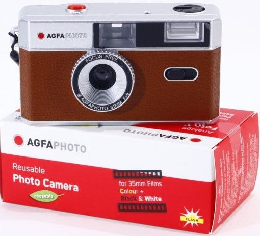 Фотоапарат AgfaPhoto - Reusable camera, кафява | Ozone.bg