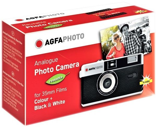 Фотоапарат AgfaPhoto - Reusable Camera, черен | Ozone.bg