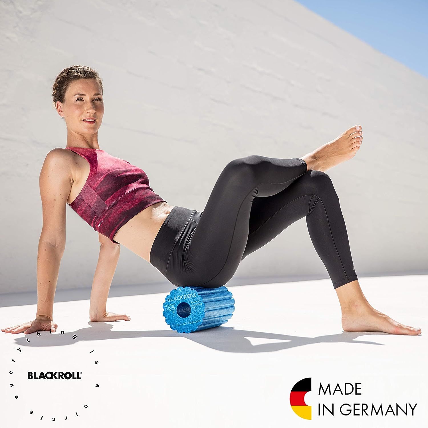 Фоумролер Blackroll - Groove Pro, 30 x 15 cm, син | Ozone.bg