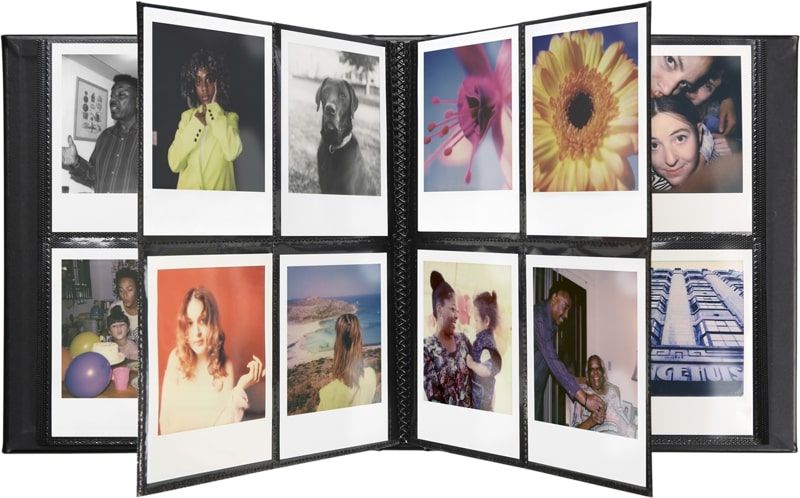 Фотоалбум Polaroid - Large, 160 снимки, черен | Ozone.bg