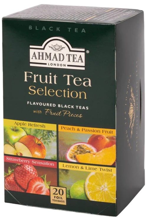Fruit Tea Selection Плодов чай, 20 пакетчета, Ahmad Tea | Ozone.bg