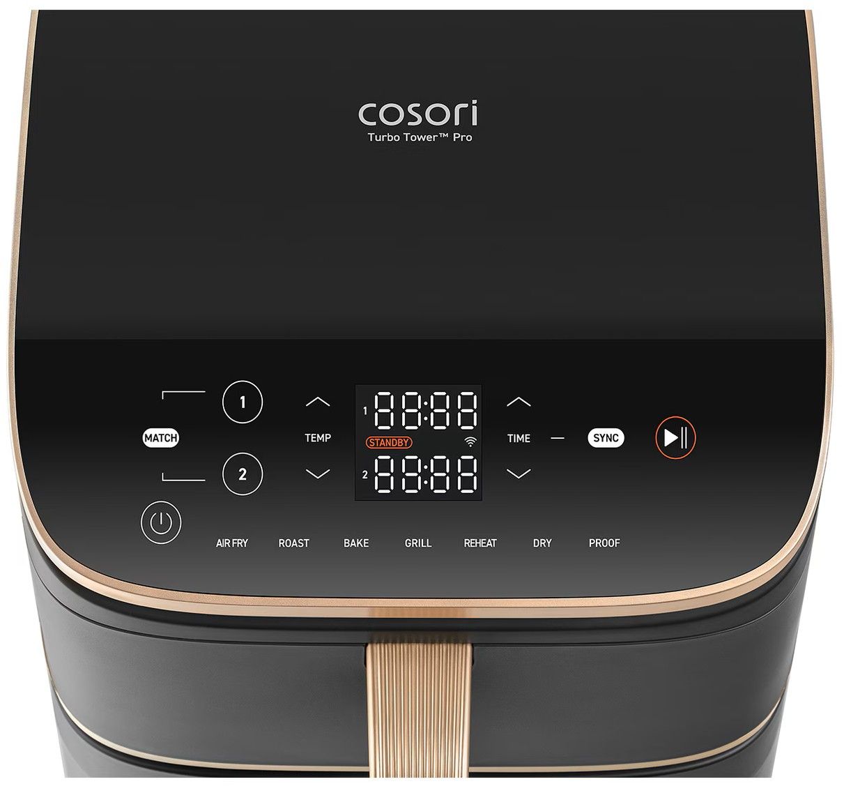 Фритюрник с горещ въздух Cosori - Turbo Tower Pro CAF-DC123S, 2630 W ...