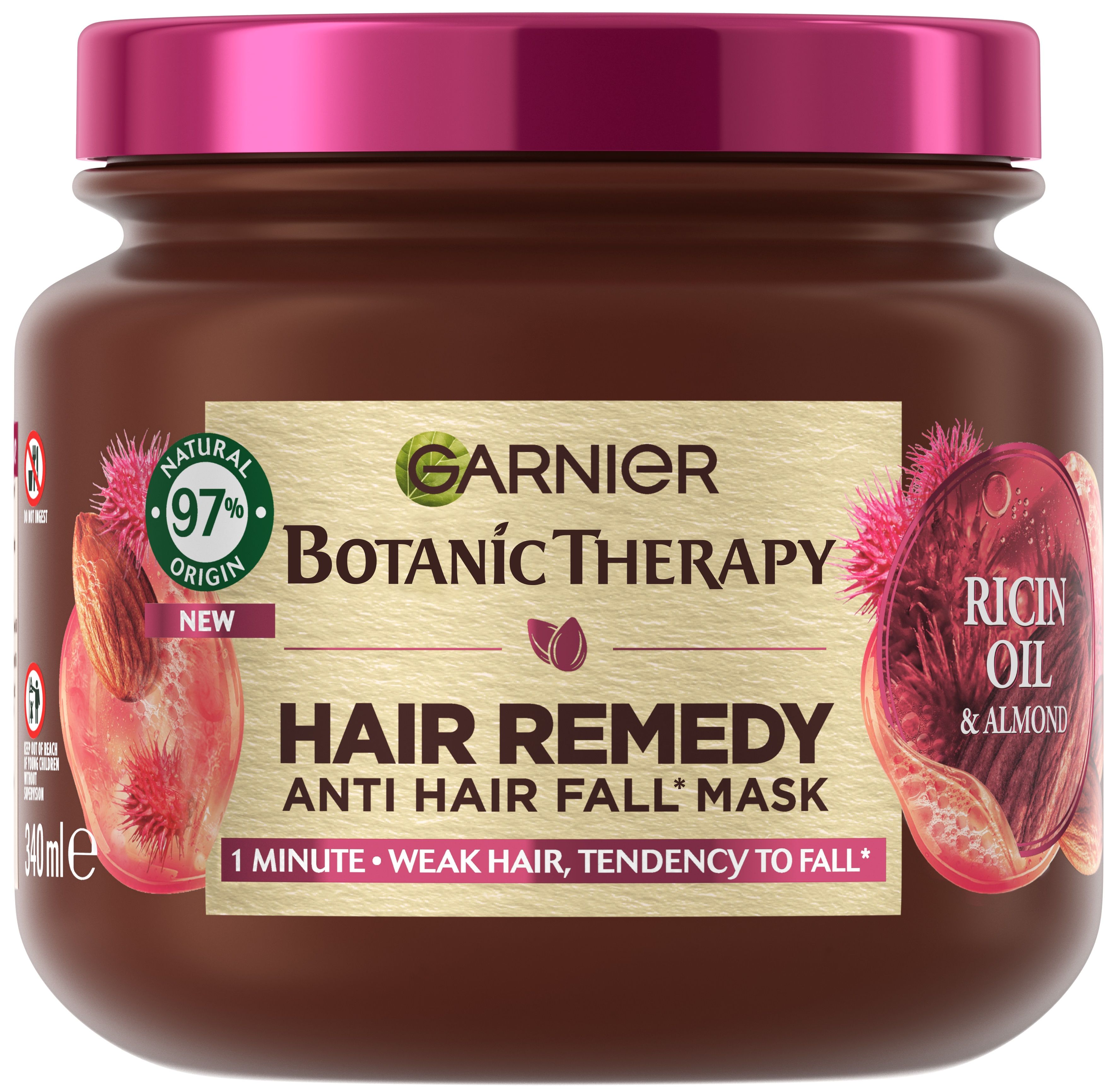 Garnier Botanic Therapy Маска за слаба коса, 340 ml | Ozone.bg
