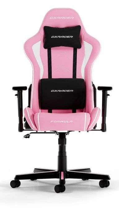 Гейминг стол DXRacer - Formula F08-PW, розов | Ozone.bg