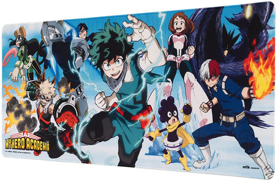 Гейминг подложка Erik - My Hero Academia, XL, мека, многоцветна | Ozone.bg