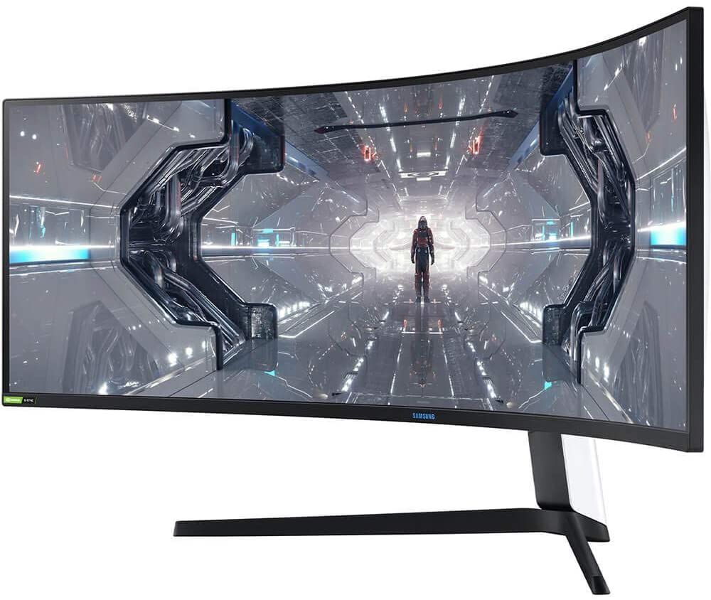 Гейминг монитор Samsung - LC49G95T, 49", DQHD, Curved, черен ТОП цена ...