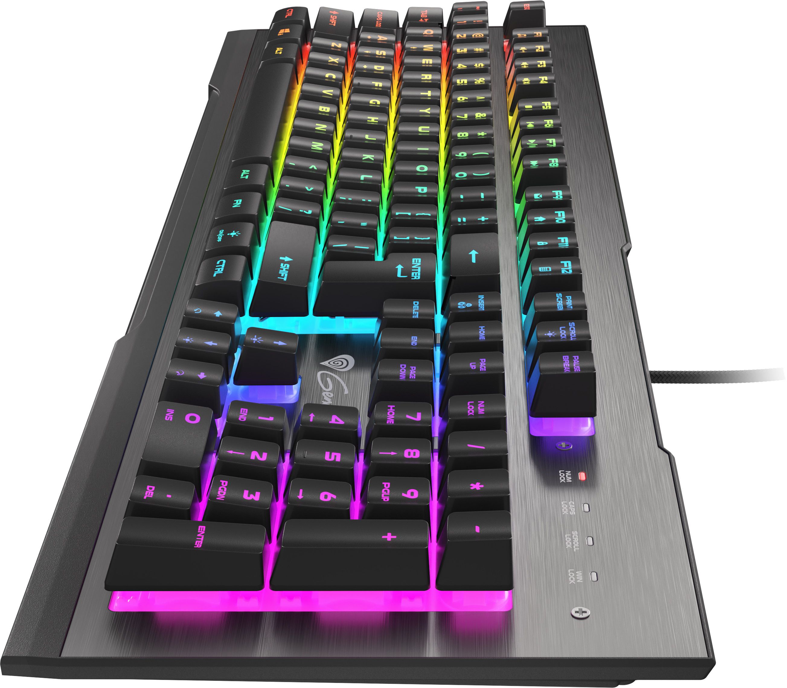Genesis Gaming Keyboard Rhod 500 RGB Backlight US Layout | Ozone.bg