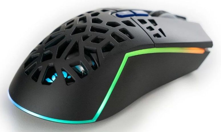 Гейминг мишка Sparco - SPWMOUSE CLUTCH, оптична, безжична, черна | Ozone.bg