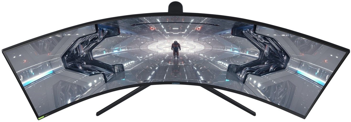 Гейминг монитор Samsung - Odyssey G9, 49'', 240Hz, 1ms, G-Sync, Curved ...