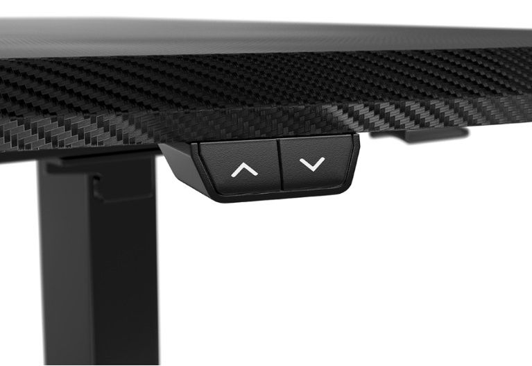 Гейминг бюро Nitro concepts - D16E, Carbon Red | Ozone.bg