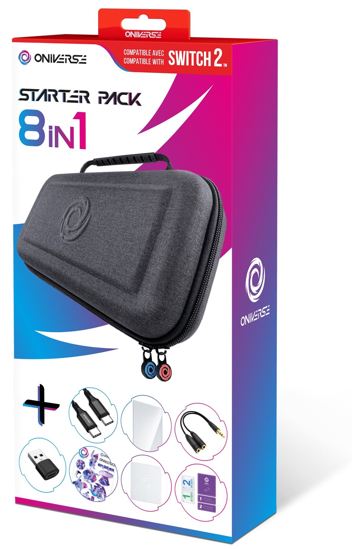 Гейминг комплект Oniverse - Starter Pack 8 in 1 (Nintendo Switch 2 ...