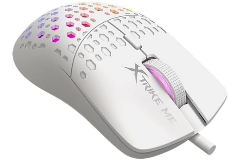 Гейминг мишка Xtrike ME - GM-209W, оптична, бяла | Ozone.bg