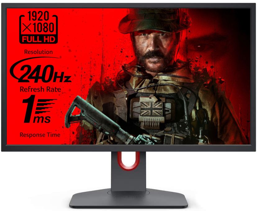 Гейминг монитор BenQ - Zowie XL2540K, 24.5", FHD, 240Hz, черен ТОП цена ...