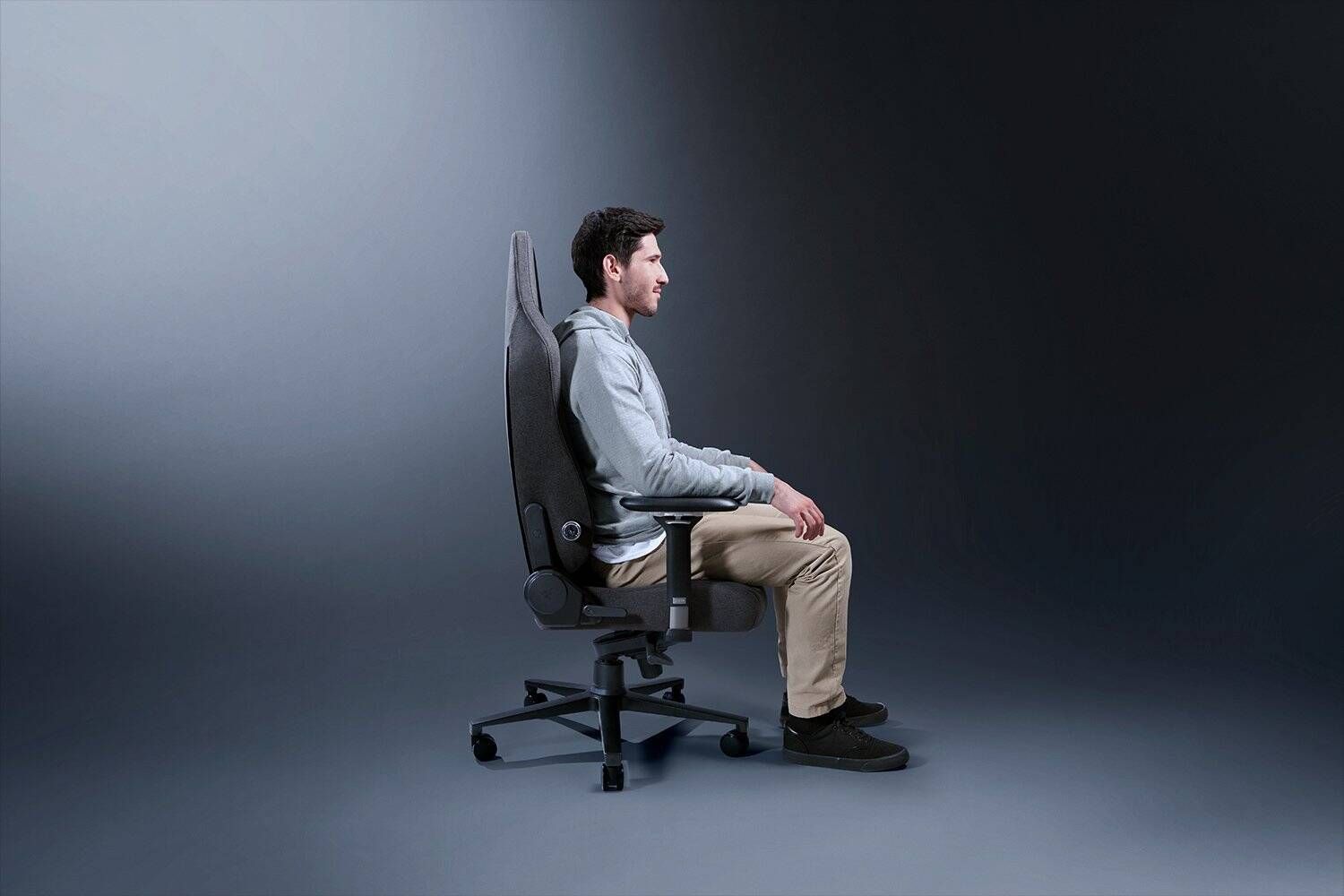 Гейминг стол Razer - Iskur V2, Fabric, Dark Gray | Ozone.bg