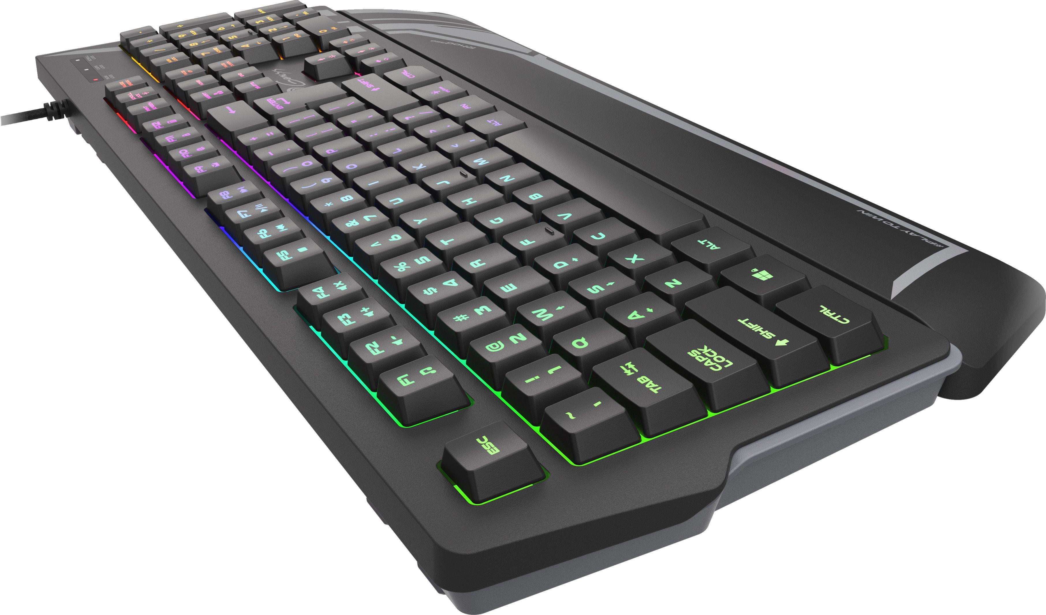 Genesis Gaming Keyboard Rhod 350 RGB Backlight US Lauout | Ozone.bg