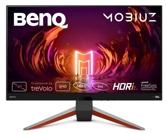 Гейминг монитор BenQ - MOBIUZ EX270QM, 27'', 240Hz, 1ms, FreeSync ТОП ...