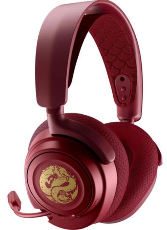Гейминг слушалки SteelSeries - Arctis Nova 7 Dragon Edition, безжични ...