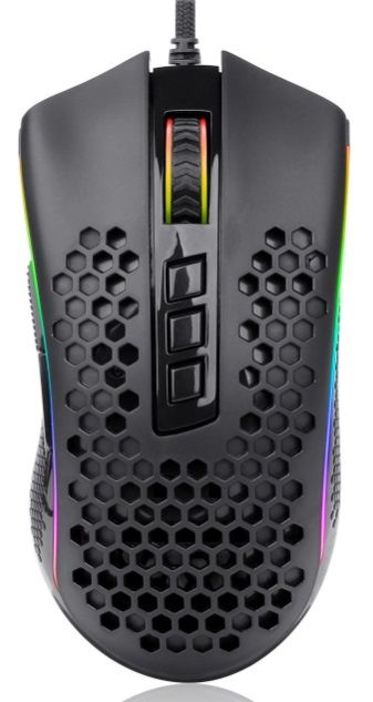 Гейминг мишка Redragon - Storm M808-RGB, оптична, черна | Ozone.bg