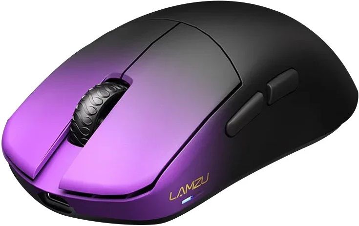 Гейминг мишка Lamzu - MAYA X 8K, оптична, безжична, Purple Shadow | Ozone.bg