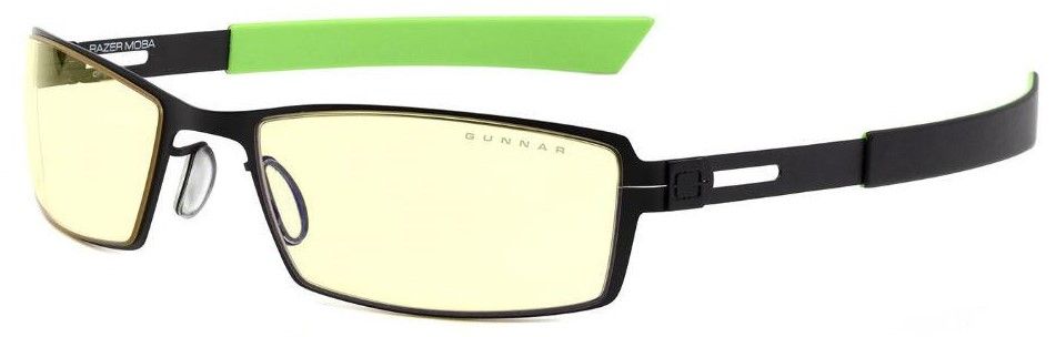 Гейминг очила Gunnar - Razer Moba Amber, черни | Ozone.bg