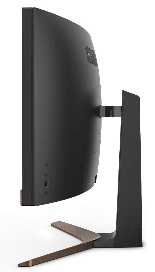 Гейминг монитор BenQ - EW3880R, 37.5", 4ms, Curved, кафяв ТОП цена ...