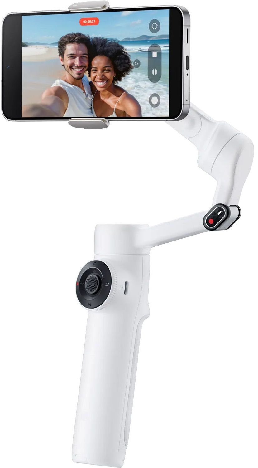 Гимбал за смартфон Insta360 - Flow 2 Bundle White Flow2Lite10, бял ...