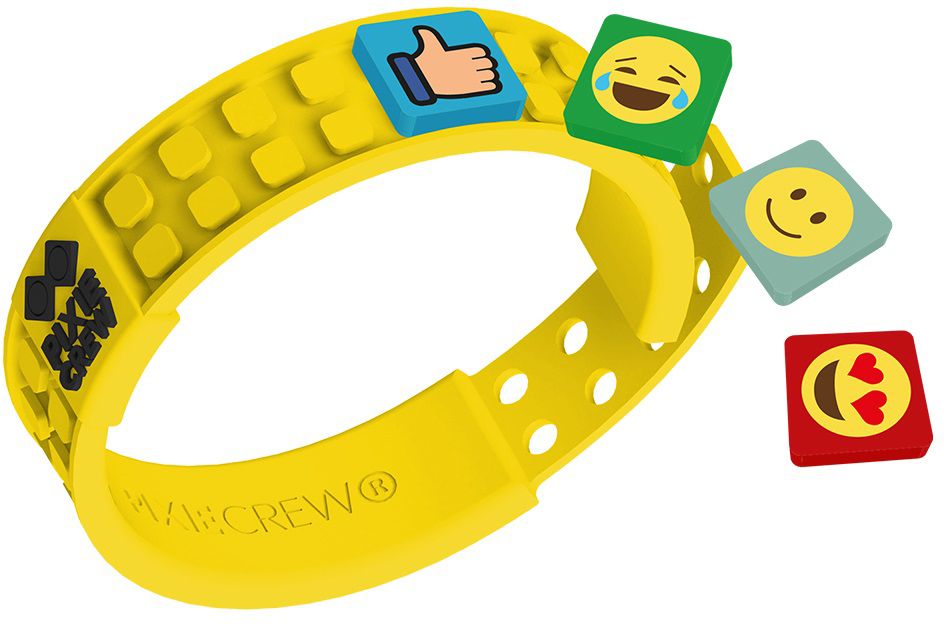 Гривна с пиксели Pixie Crew - Emotions, Yellow | Ozone.bg