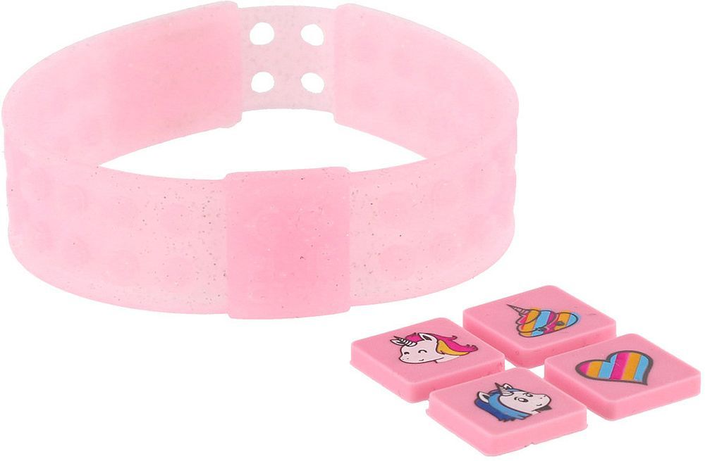 Гривна с пиксели Pixie Crew - Pink Glitternox | Ozone.bg