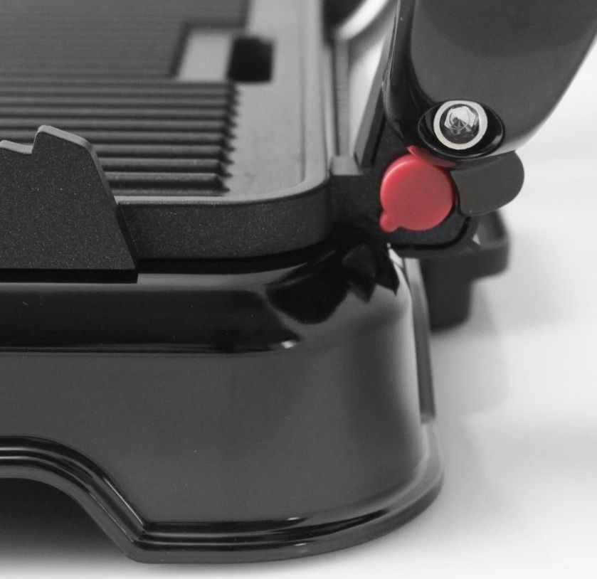 Грил Rohnson - R-2344, 2200W, незалепващо покритие, оребрен, черен ...