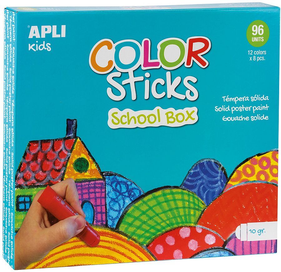 Гваш стик Apli Kids - 1 брой, асортимент | Ozone.bg