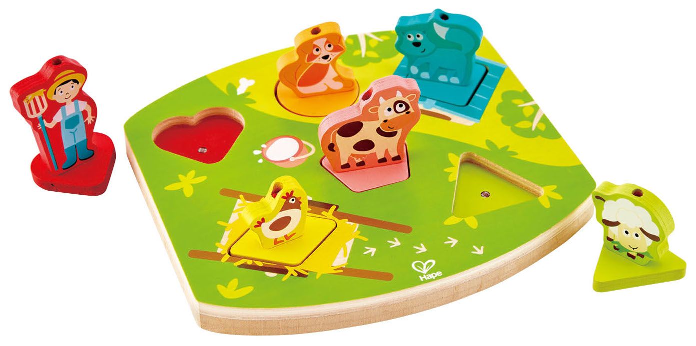 Дървен пъзел Hape - Музикална ферма | Отлична цена | Ozone.bg