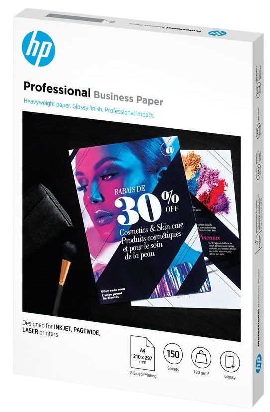 Хартия HP - Professional Business Paper, A4, glossy, 180g/m2 | Ozone.bg