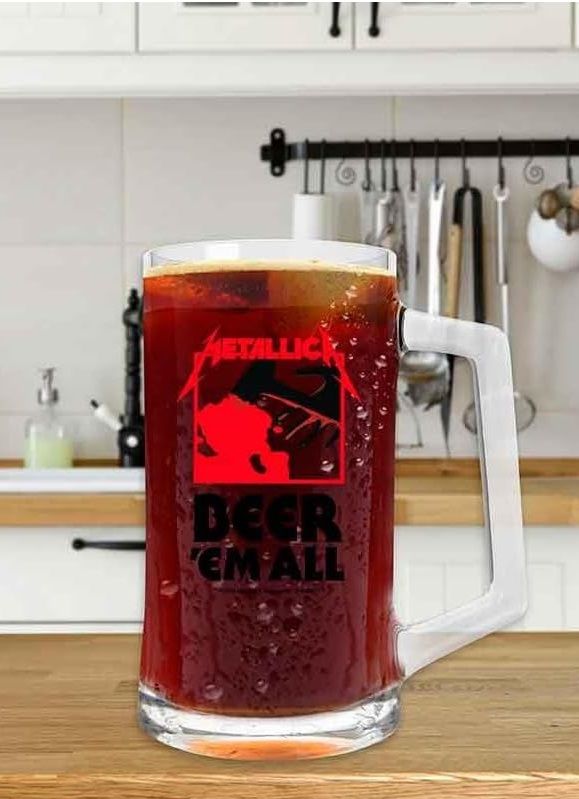 Халба GB eye Music: Metallica - Beer'Em All, 500 ml | Ozone.bg