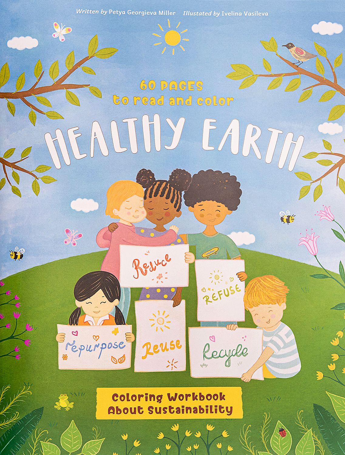 Healthy Earth (coloring workbook about sustainability) | Петя Георгиева ...