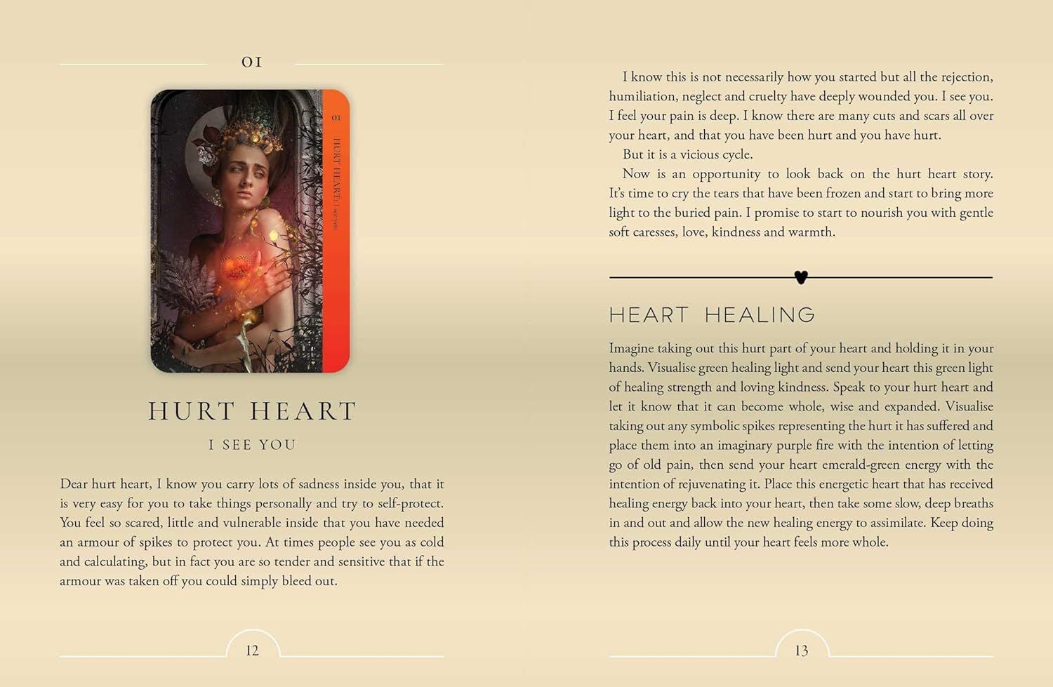 Healing Heart Oracle: Love Letters to Your Soul | Инна Сегал | Цена ...
