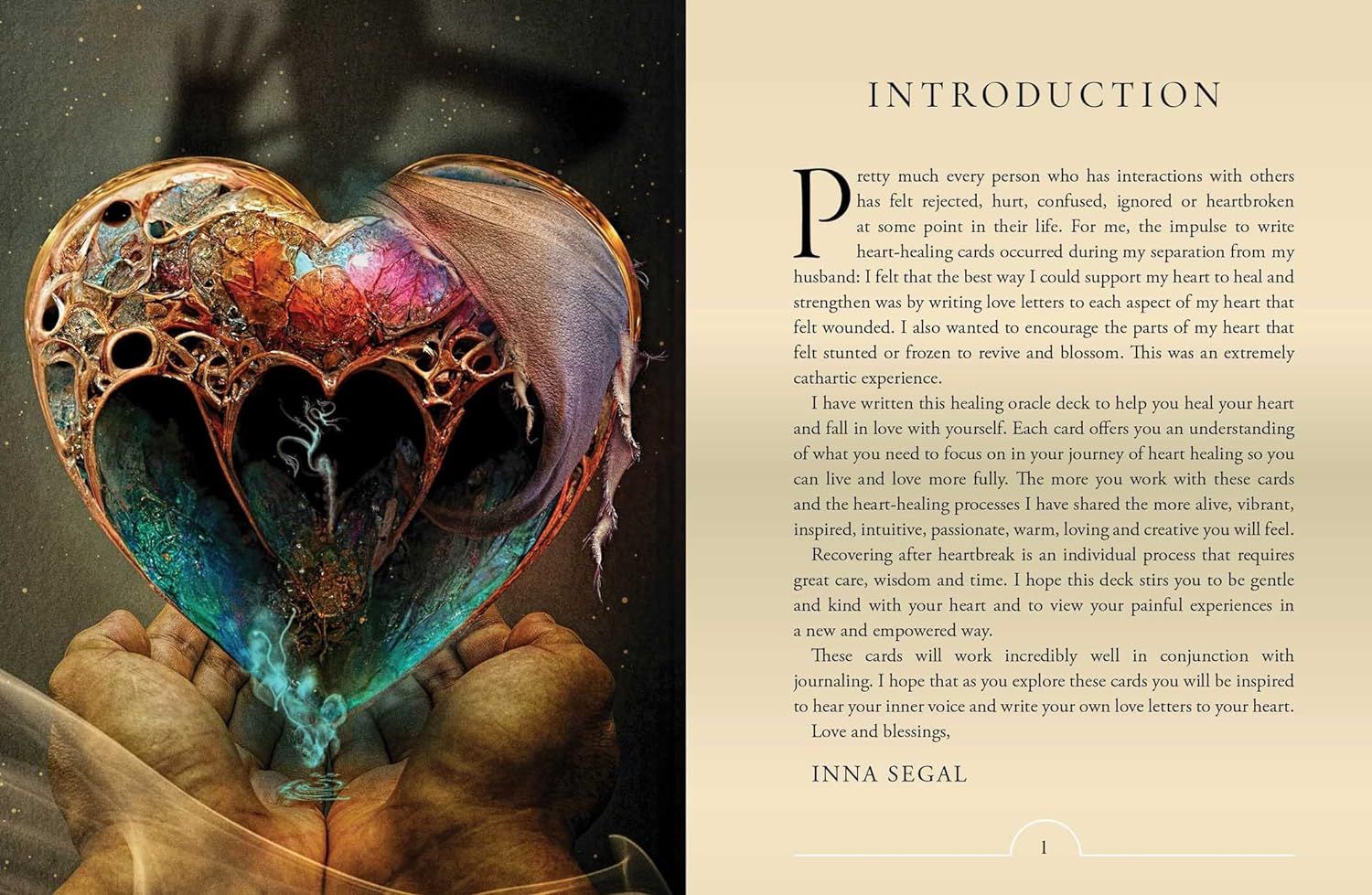 Healing Heart Oracle: Love Letters to Your Soul | Инна Сегал | Цена ...