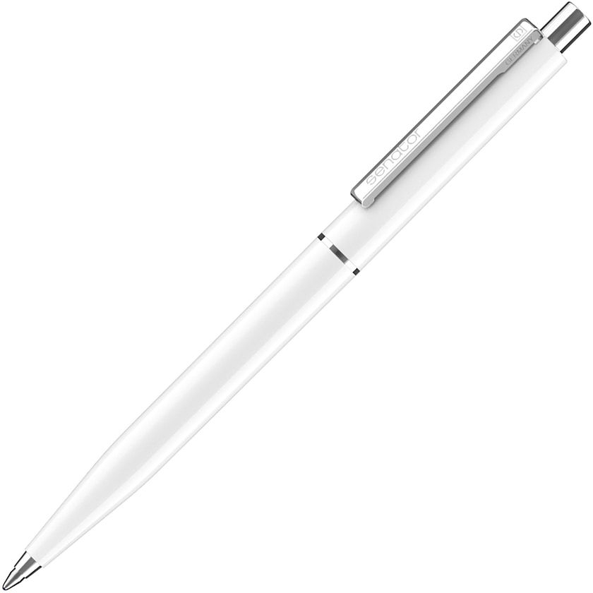 Химикалка Senator Point Polished - Бяла | Ozone.bg