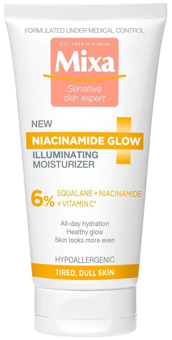 Mixa Niacinamide Glow Хидратиращ крем за лице, 50 ml | Ozone.bg