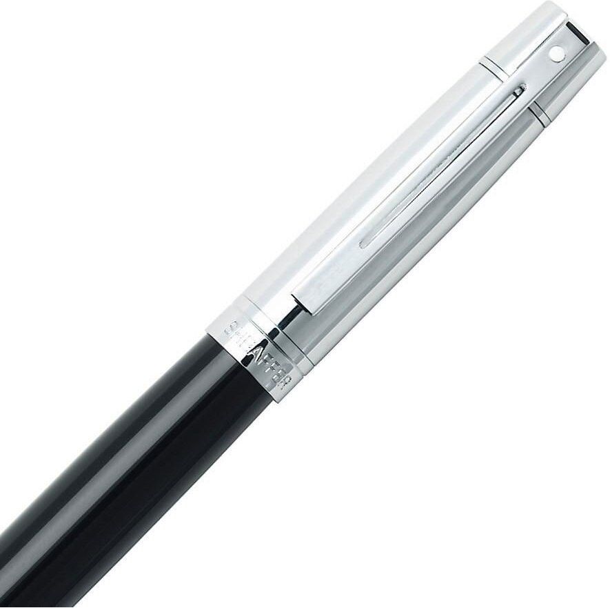 Химикалка Sheaffer - 300, черна със сребристо | Ozone.bg