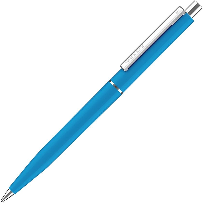 Химикалка Senator Point Polished - Син циан | Ozone.bg