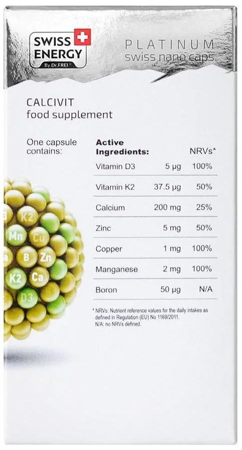 Calcivit, 30 капсули, Swiss Energy | Ozone.bg