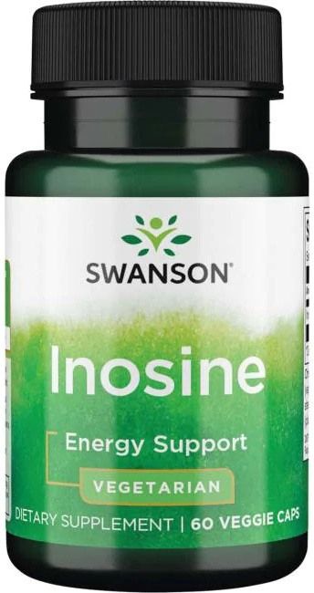 Inosine, 60 растителни капсули, Swanson | Ozone.bg