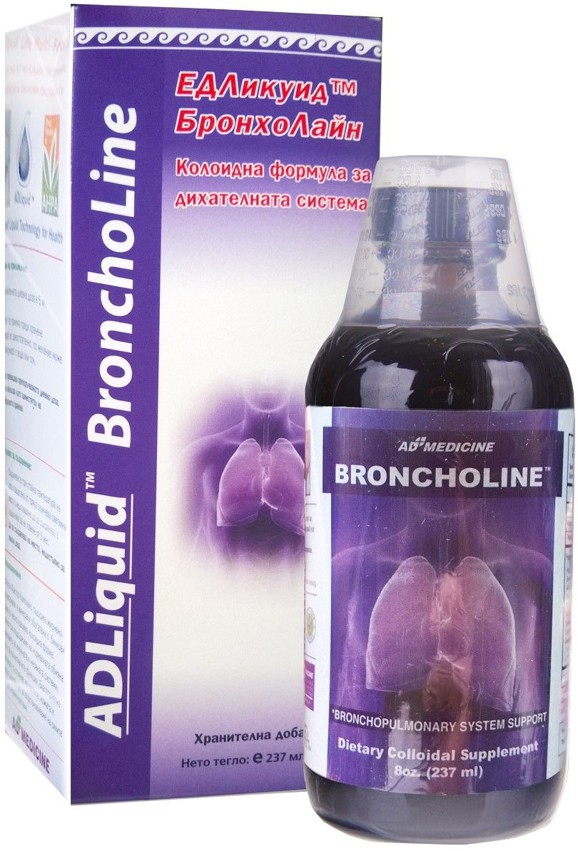 ADLiquid BronchoLine, 237 ml, AD Medicine | Ozone.bg