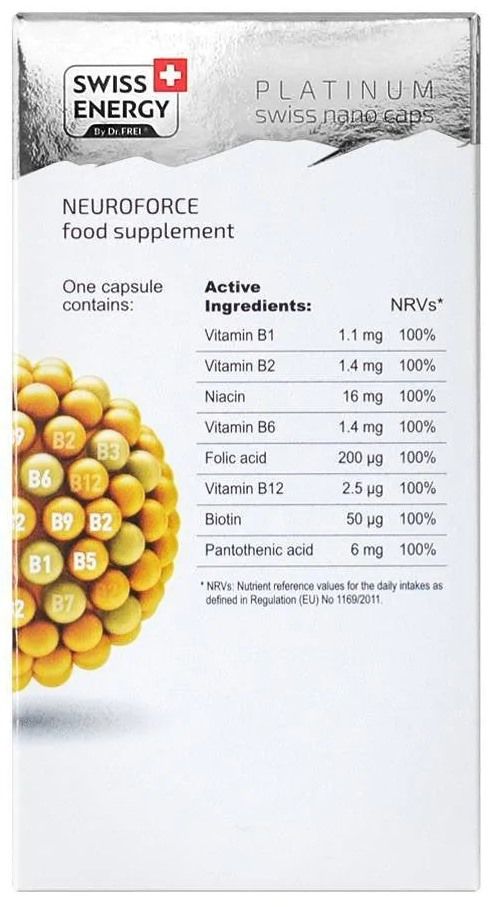 Neuroforce, 30 капсули, Swiss Energy | Ozone.bg