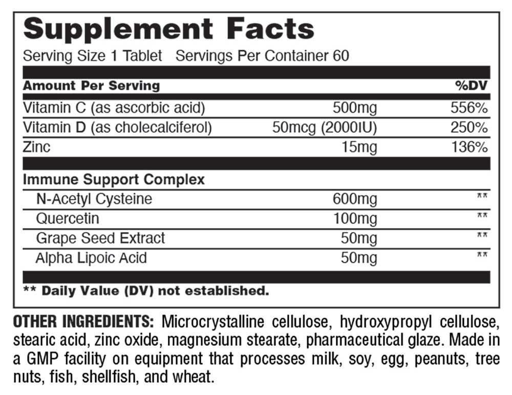 Nutrition Daily Immune, 60 таблетки, Universal | Ozone.bg